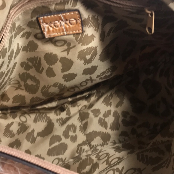 XOXO | Bags | Xoxo Satchel Purse Mustard Yellow And Tan Snake | Poshmark